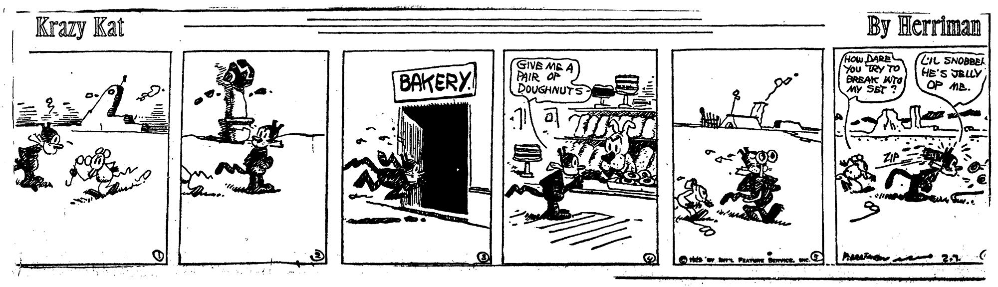 Krazy Kat Comic Strip 1922-02-07 | Comics Kingdom