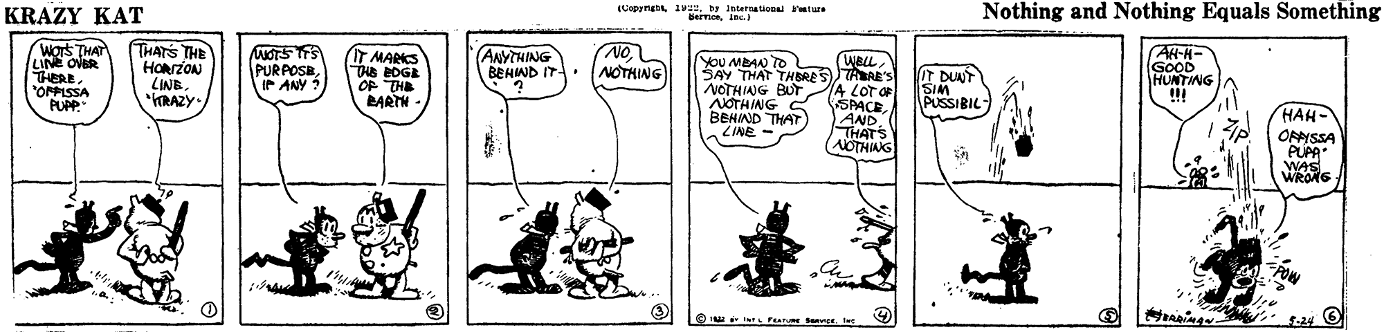 Krazy Kat Comic Strip 1922-05-24 | Comics Kingdom