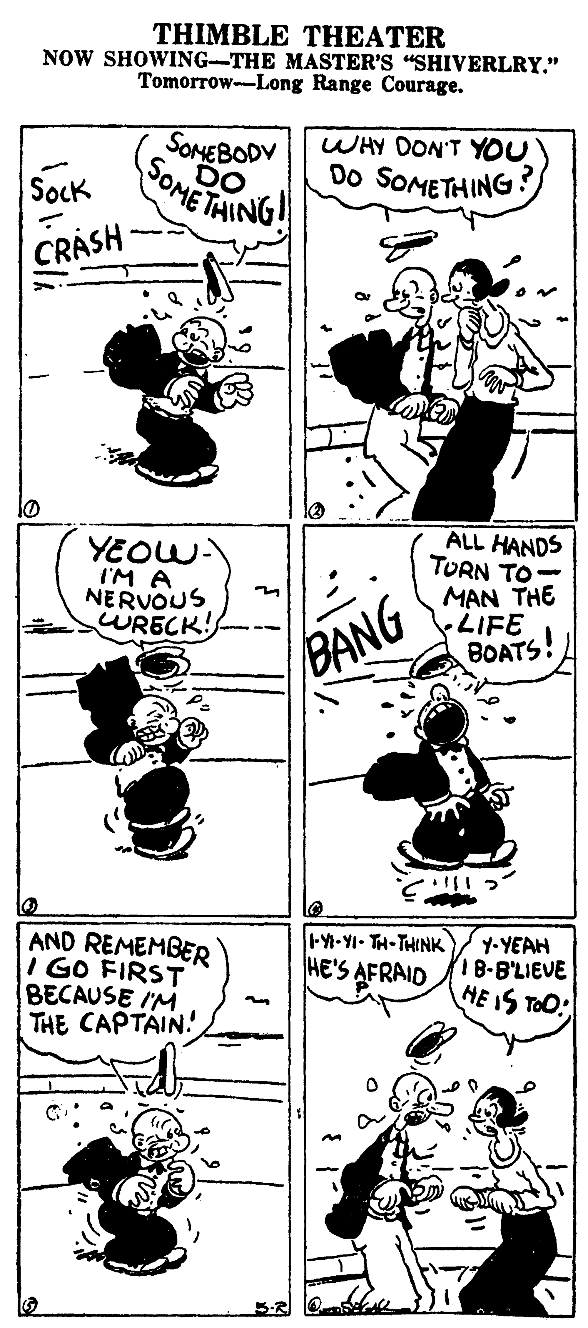 Thimble Theater Comic Strip 1929-05-02 | Comics Kingdom