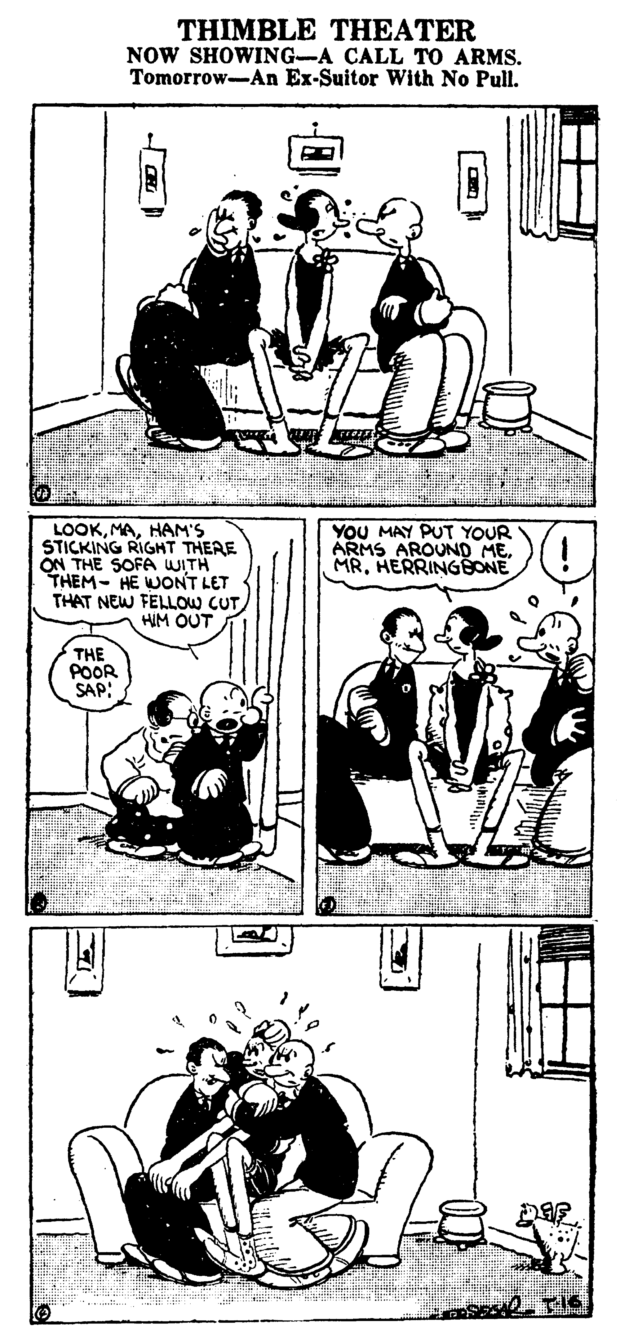 Thimble Theater Comic Strip 1929-07-16 | Comics Kingdom