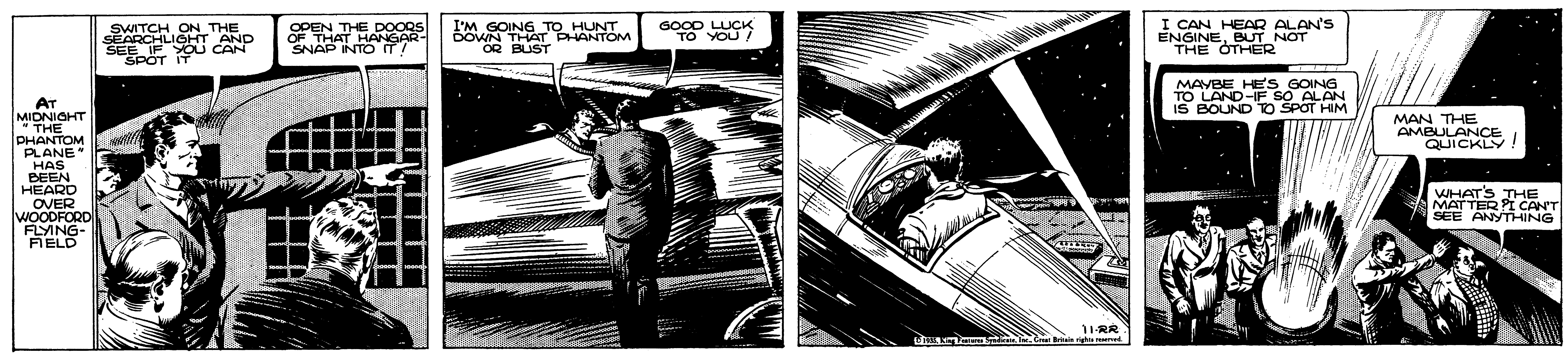 Secret Agent X-9 Comic Strip 1935-11-22 | Comics Kingdom