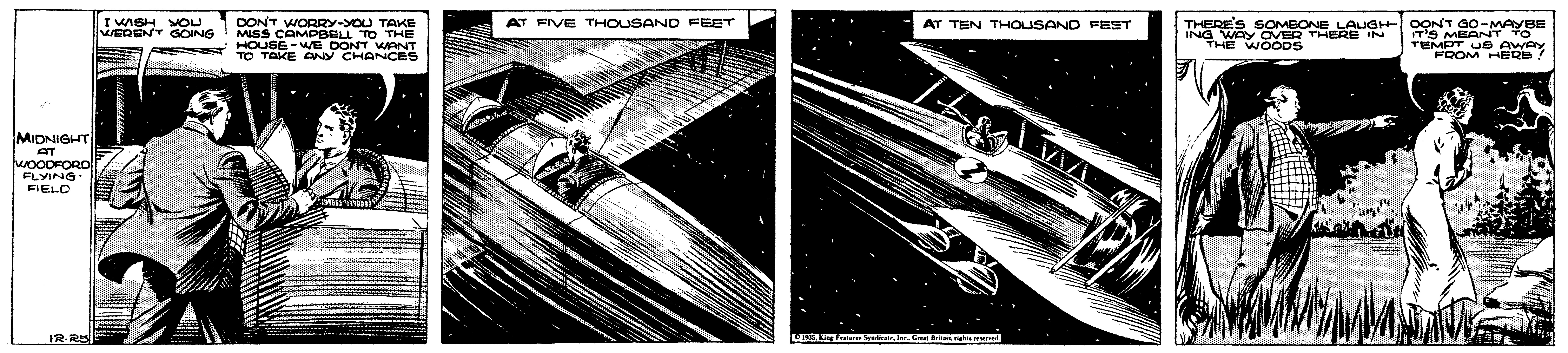 Secret Agent X-9 Comic Strip 1935-12-25 | Comics Kingdom