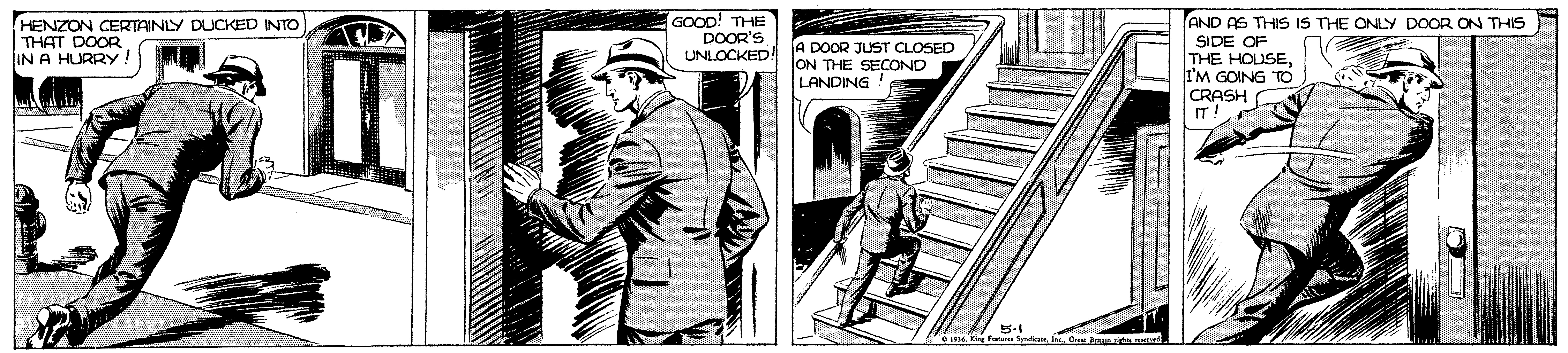 Secret Agent X-9 Comic Strip 1936-05-01 | Comics Kingdom