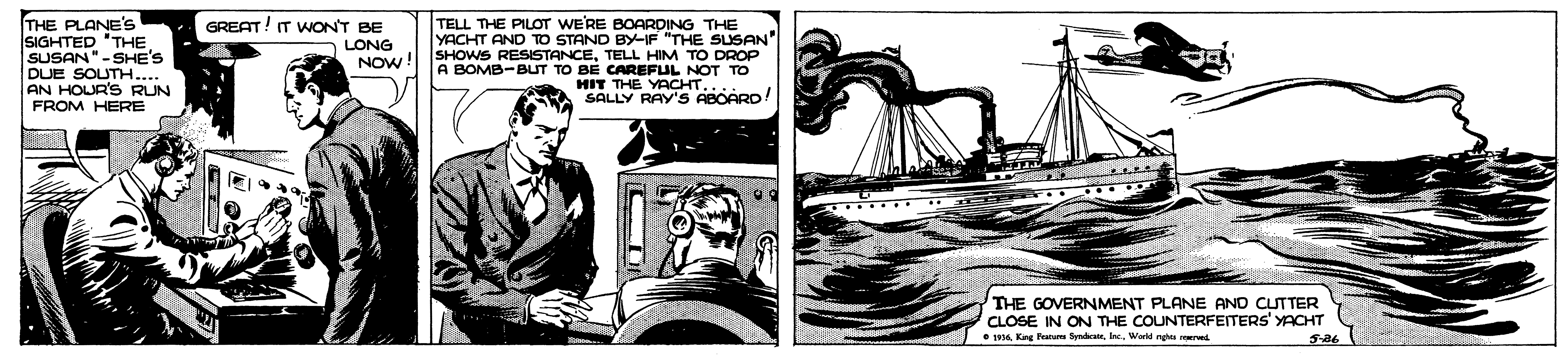 Secret Agent X-9 Comic Strip 1936-05-26 | Comics Kingdom