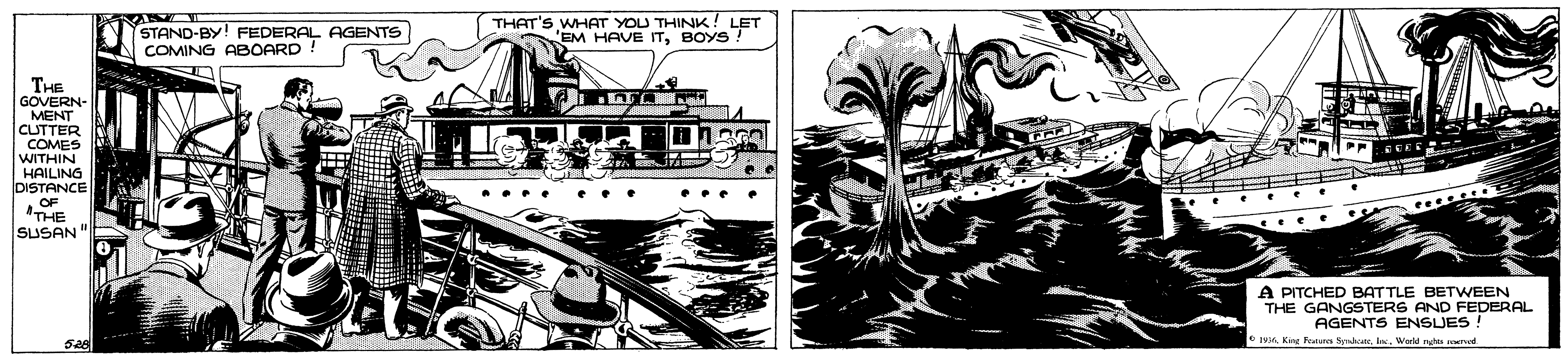 Secret Agent X-9 Comic Strip 1936-05-28 | Comics Kingdom
