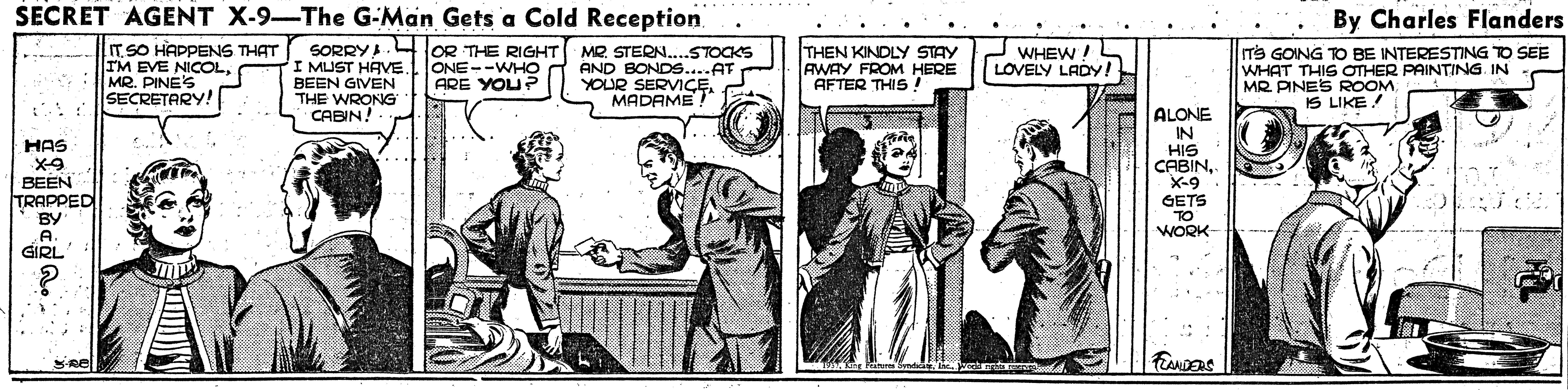 Secret Agent X-9 Comic Strip 1937-05-28 | Comics Kingdom