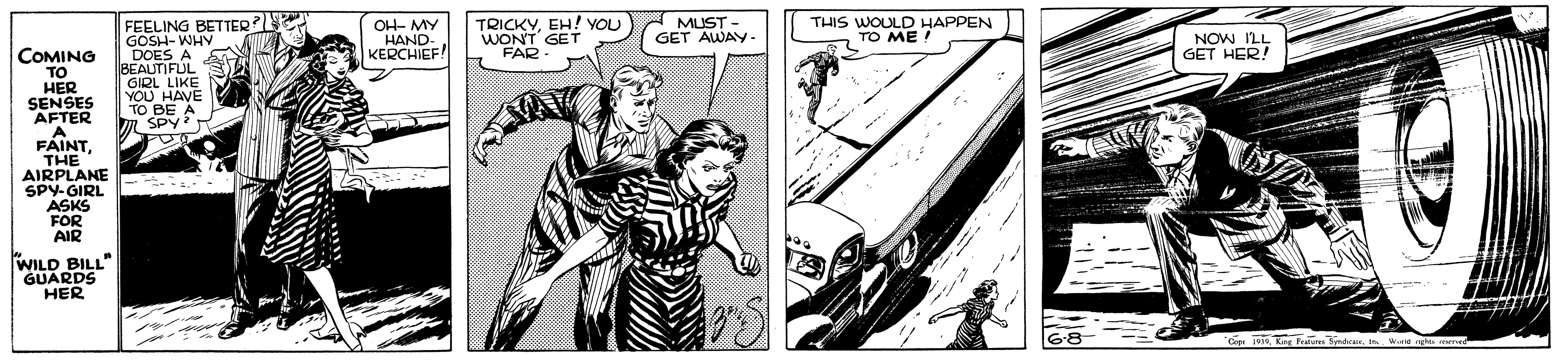Secret Agent X-9 Comic Strip 1939-06-08 | Comics Kingdom