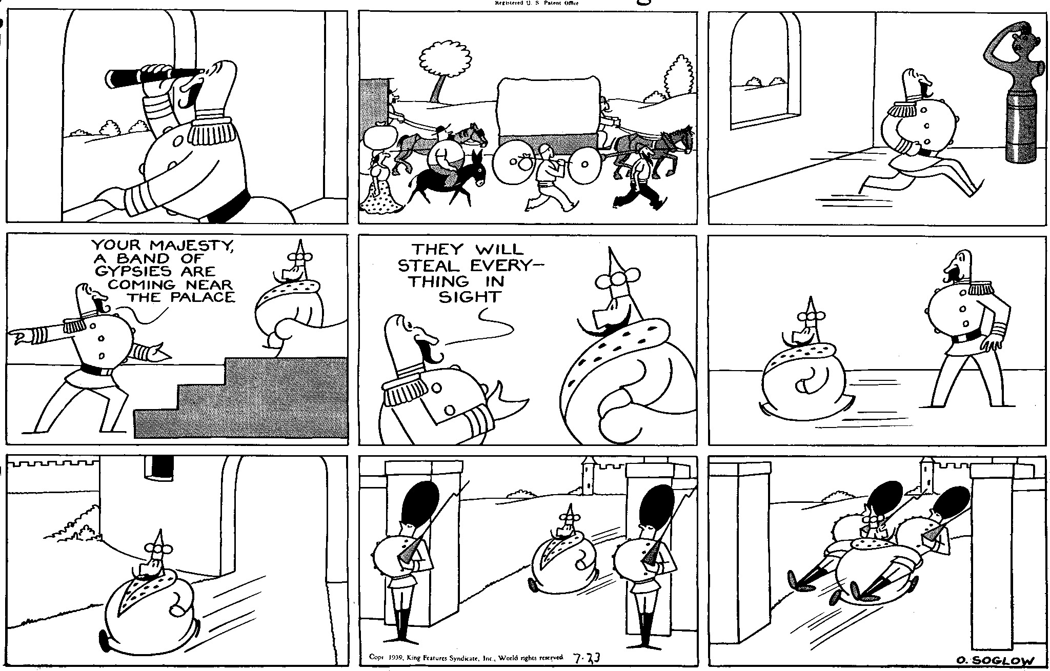 The Little King Comic Strip 1939-07-23 | Comics Kingdom