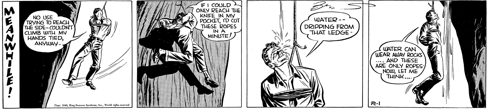 Secret Agent X-9 Comic Strip 1940-02-01 | Comics Kingdom