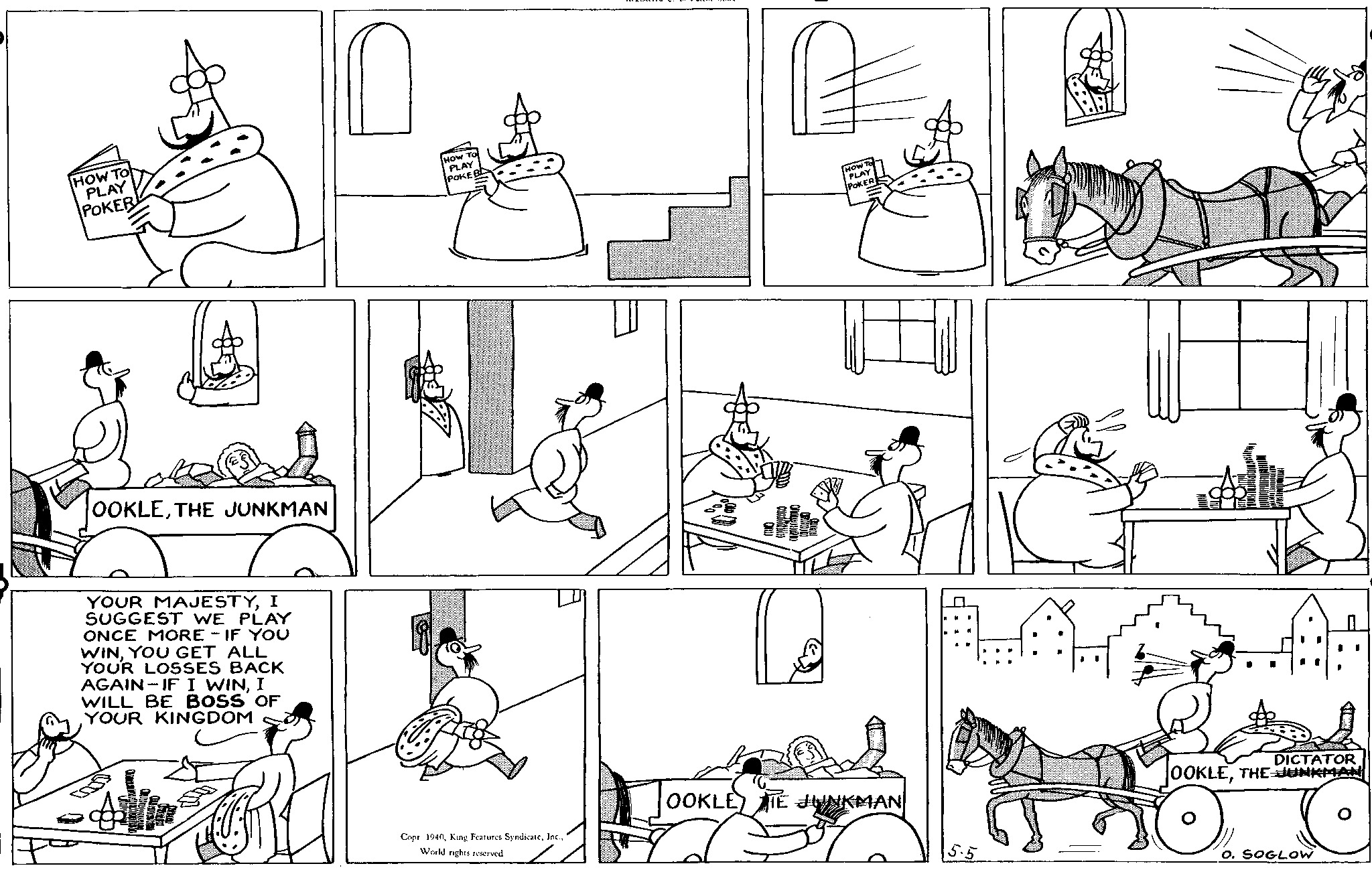 The Little King Comic Strip 1940-05-05 | Comics Kingdom