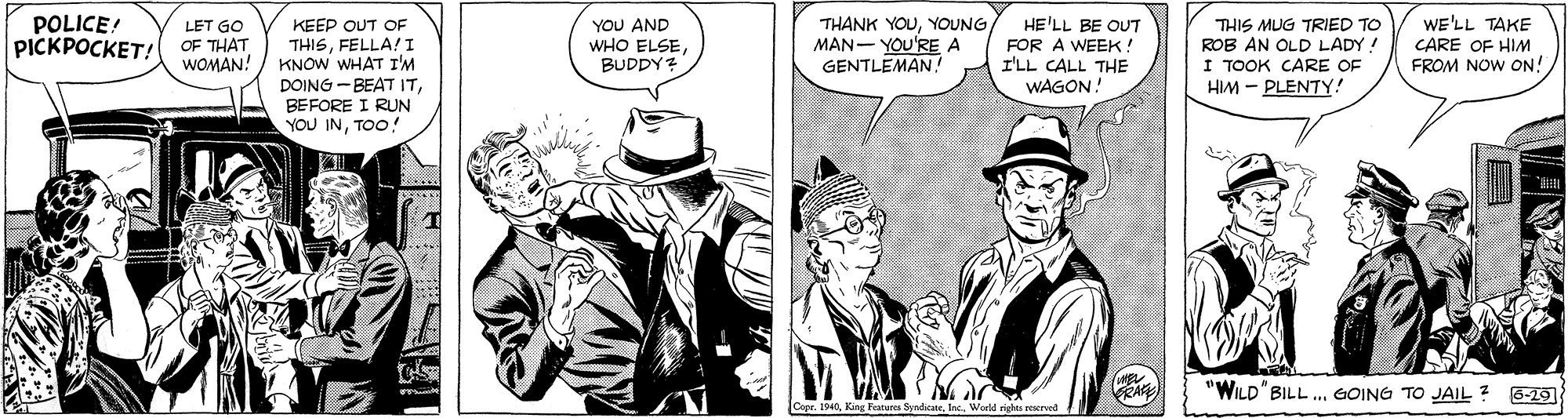 Secret Agent X-9 Comic Strip 1940-06-29 | Comics Kingdom