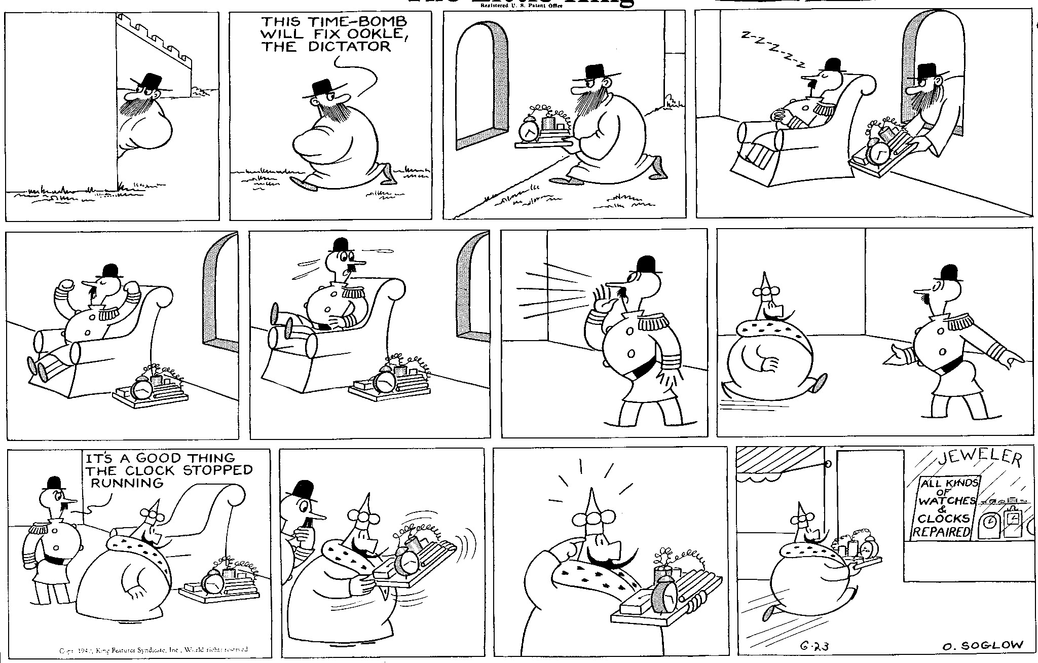 The Little King Comic Strip 1940-06-23 | Comics Kingdom
