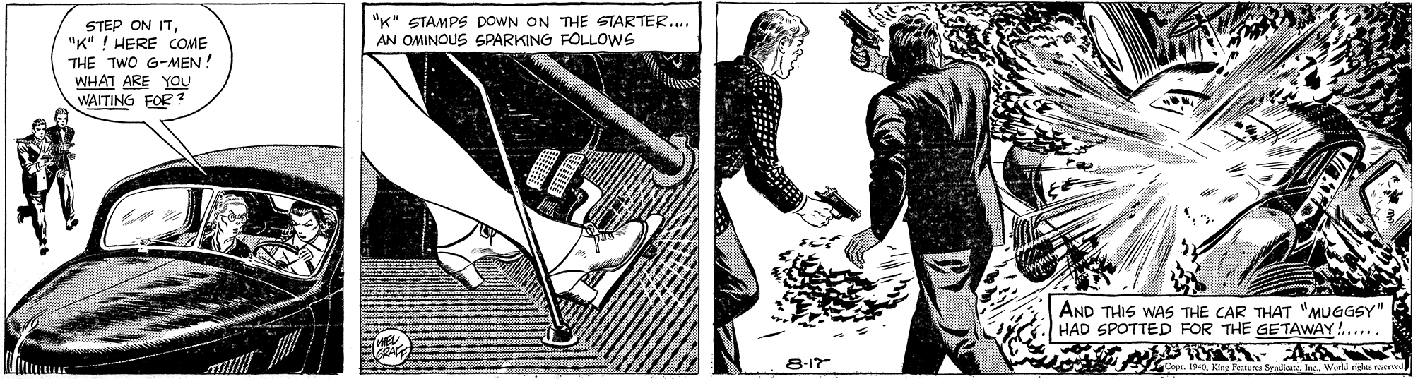 Secret Agent X 9 Comic Strip 1940 08 17 Comics Kingdom