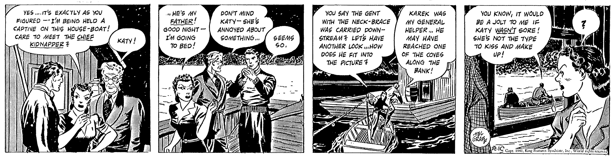 Secret Agent X-9 Comic Strip 1941-02-10 | Comics Kingdom