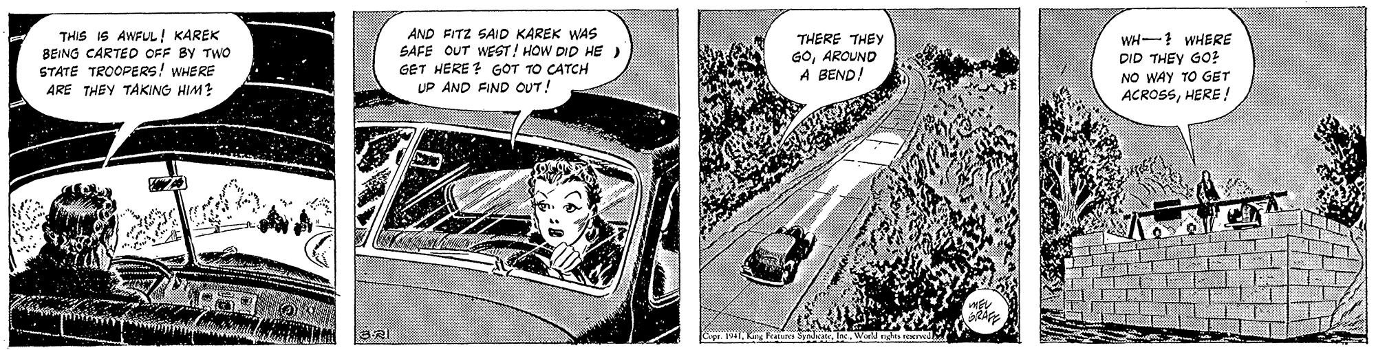 Secret Agent X 9 Comic Strip 1941 03 21 Comics Kingdom