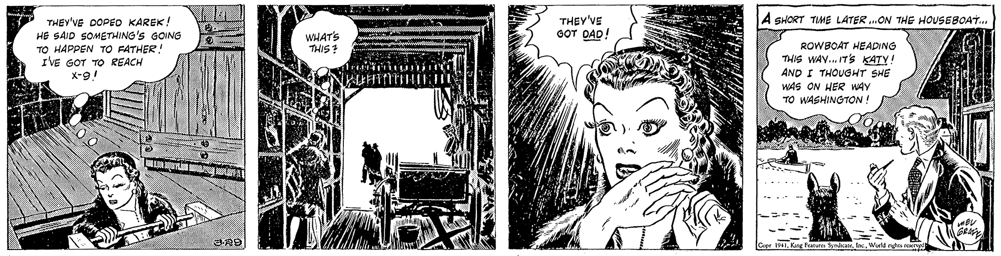 Secret Agent X 9 Comic Strip 1941 03 29 Comics Kingdom