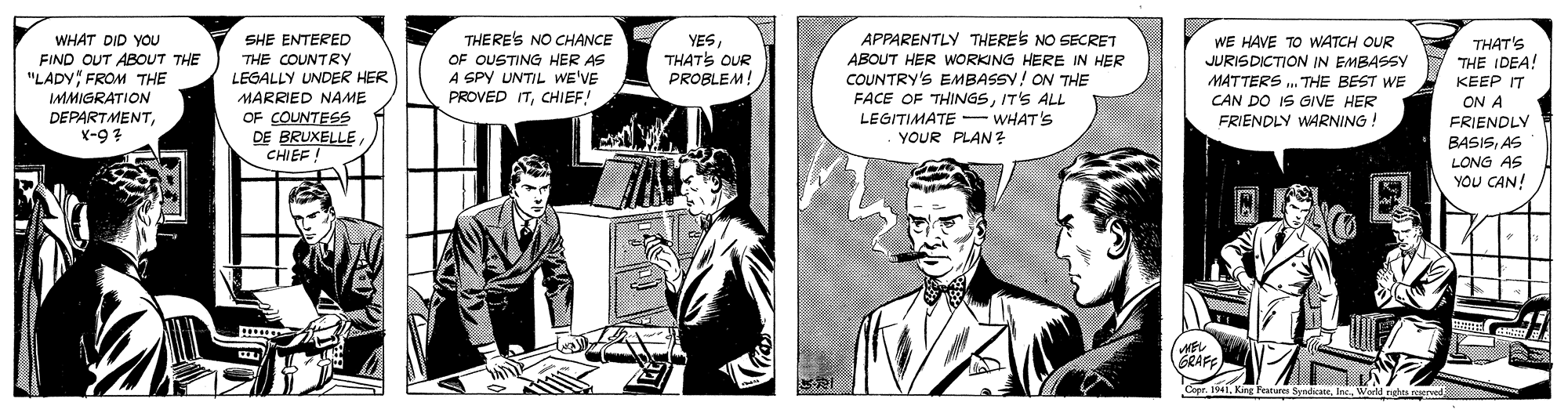 Secret Agent X-9 Comic Strip 1941-05-21 | Comics Kingdom