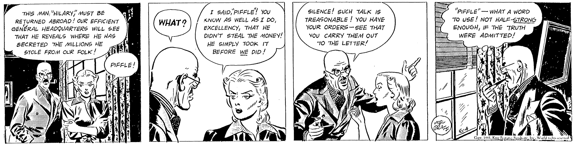 Secret Agent X 9 Comic Strip 1941 06 04 Comics Kingdom