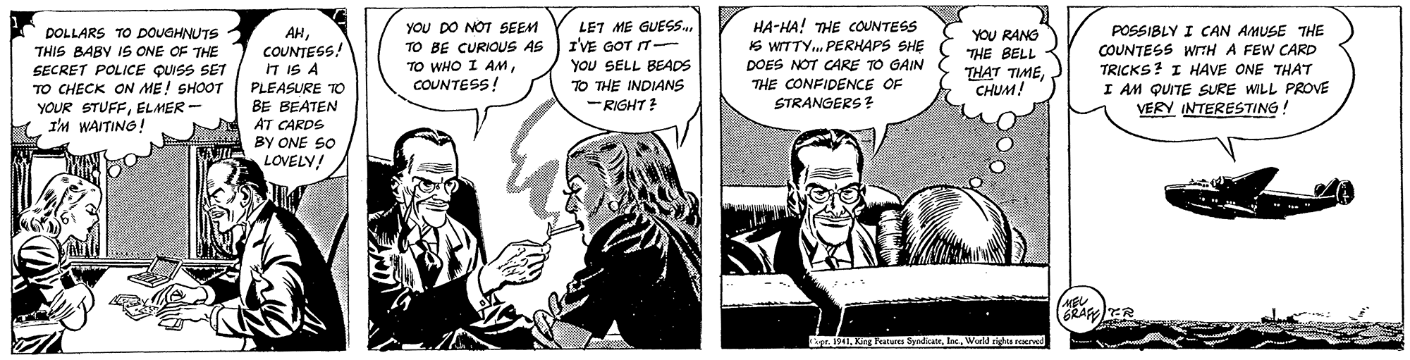 Secret Agent X-9 Comic Strip 1941-07-02 | Comics Kingdom