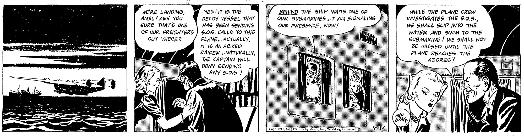 Secret Agent X-9 Comic Strip 1941-07-14 | Comics Kingdom
