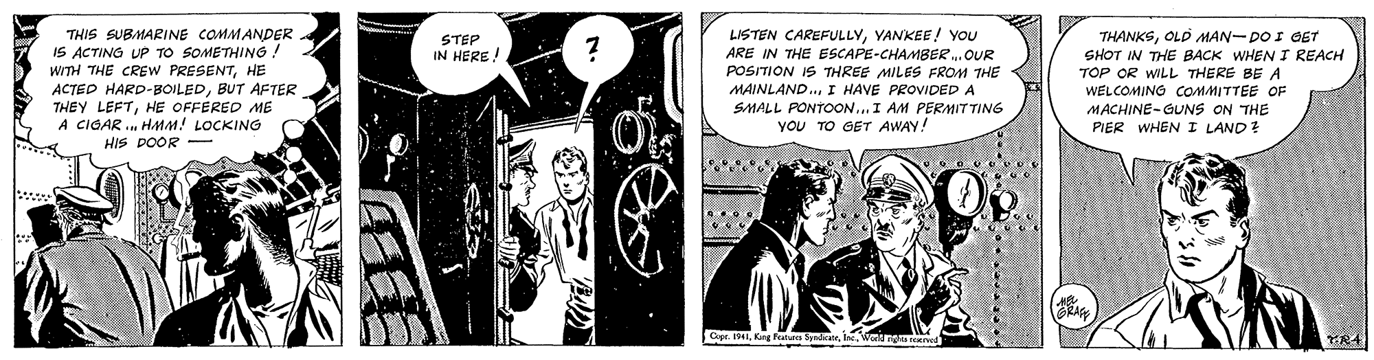 Secret Agent X-9 Comic Strip 1941-07-24 | Comics Kingdom