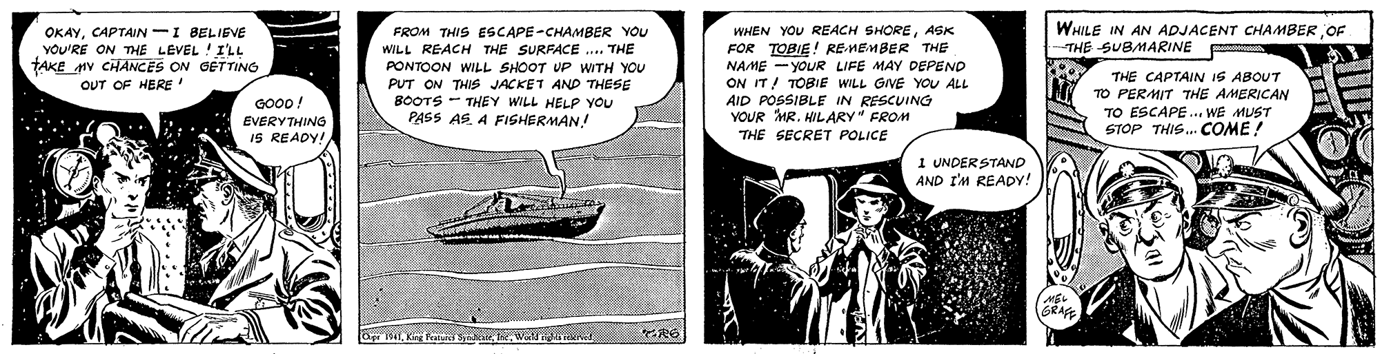 Secret Agent X-9 Comic Strip 1941-07-26 | Comics Kingdom