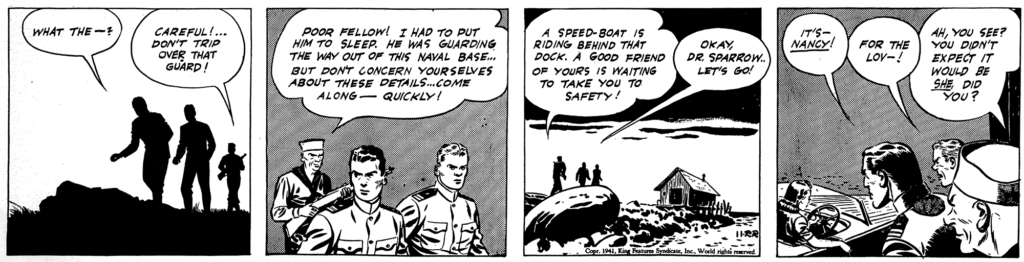 Secret Agent X 9 Comic Strip 1941 11 22 Comics Kingdom