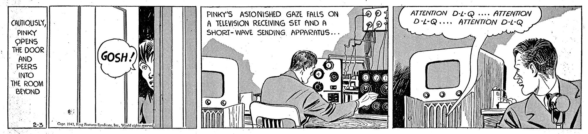 Radio Patrol Comic Strip 1942-02-03 | Comics Kingdom