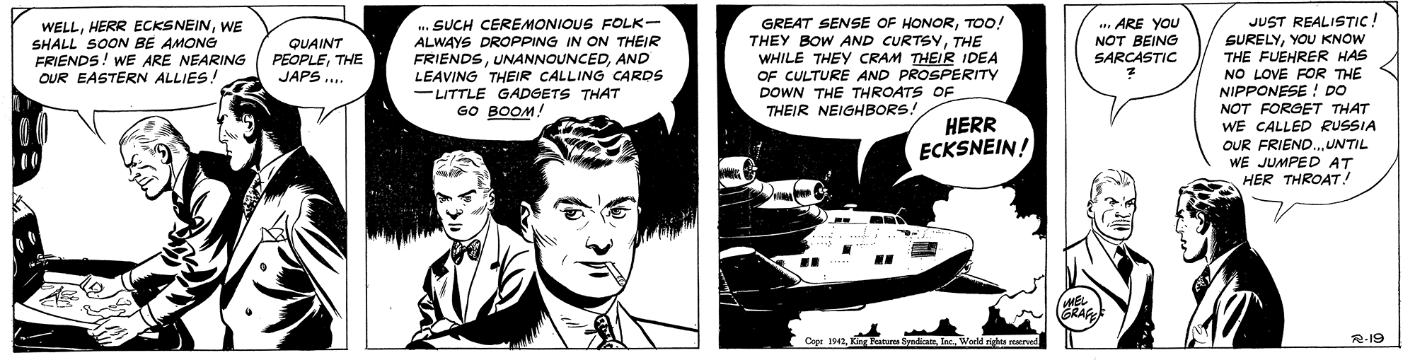 Secret Agent X-9 Comic Strip 1942-02-19 | Comics Kingdom