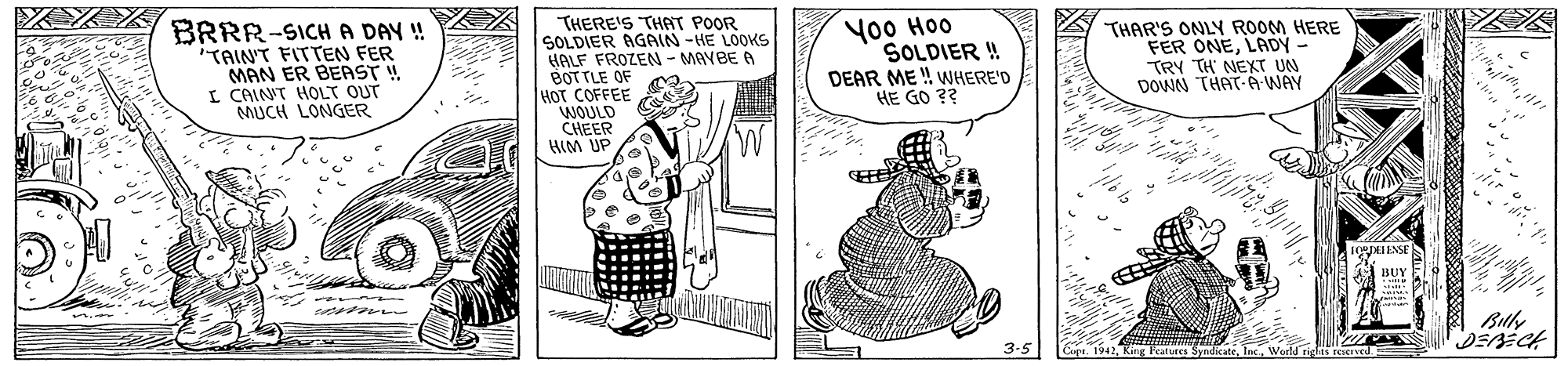 Barney Google And Snuffy Smith Comic Strip 1942-03-05 | Comics Kingdom