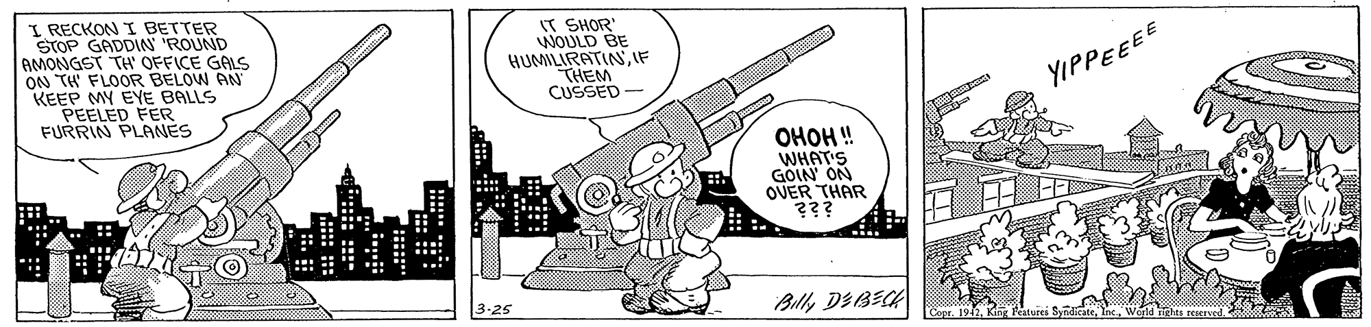 Barney Google And Snuffy Smith Comic Strip 1942-03-25 | Comics Kingdom
