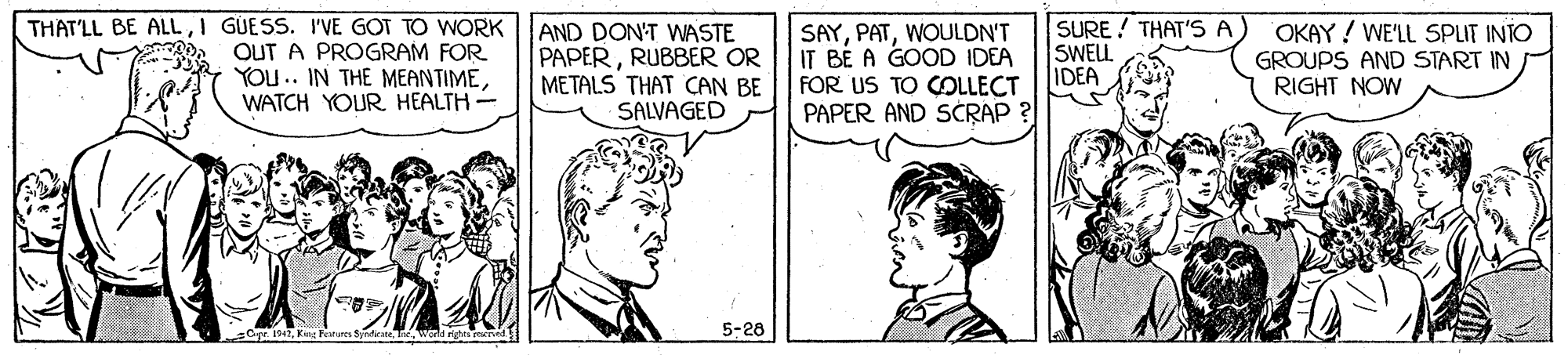 Radio Patrol Comic Strip 1942-05-28 | Comics Kingdom
