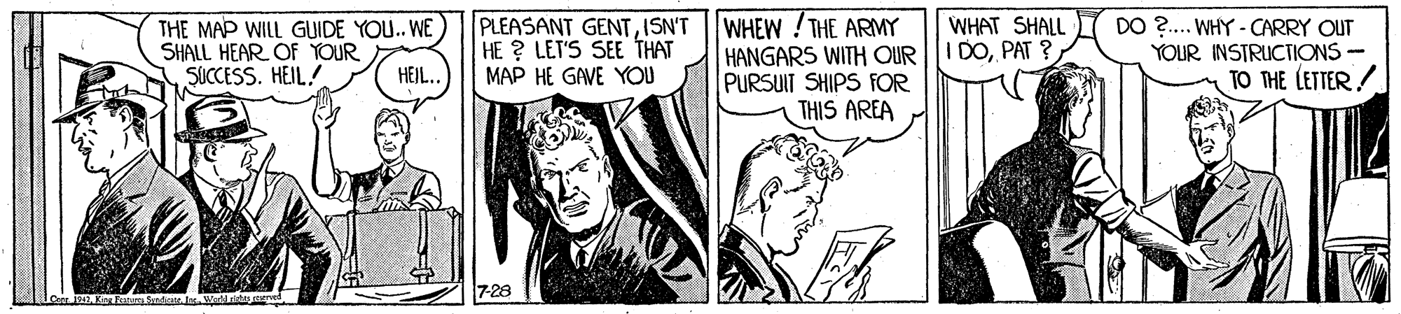 Radio Patrol Comic Strip 1942-07-28 | Comics Kingdom