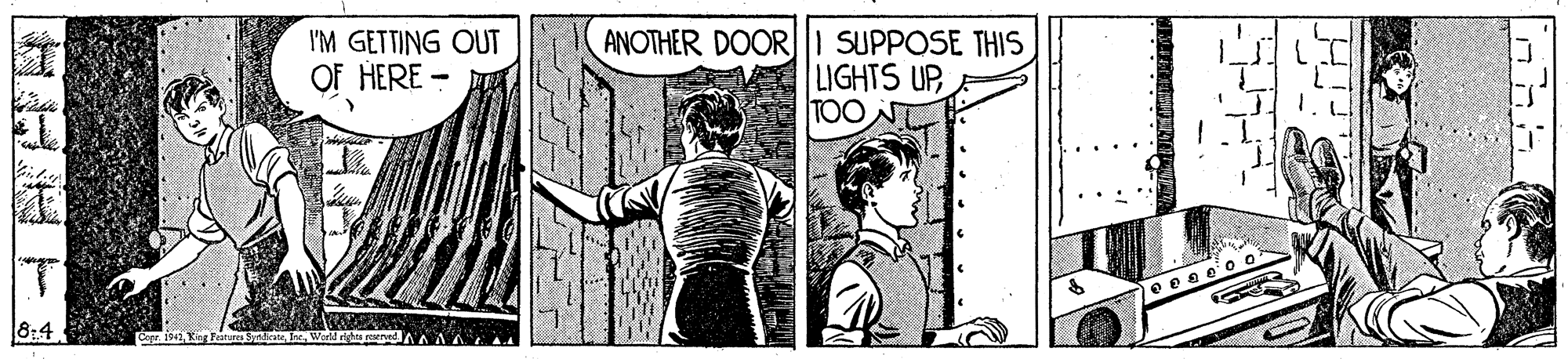 Radio Patrol Comic Strip 1942-08-04 | Comics Kingdom