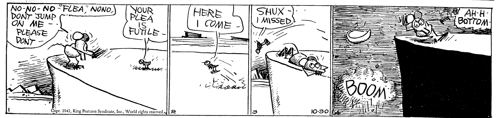 Krazy Kat Comic Strip 1942-10-30 | Comics Kingdom