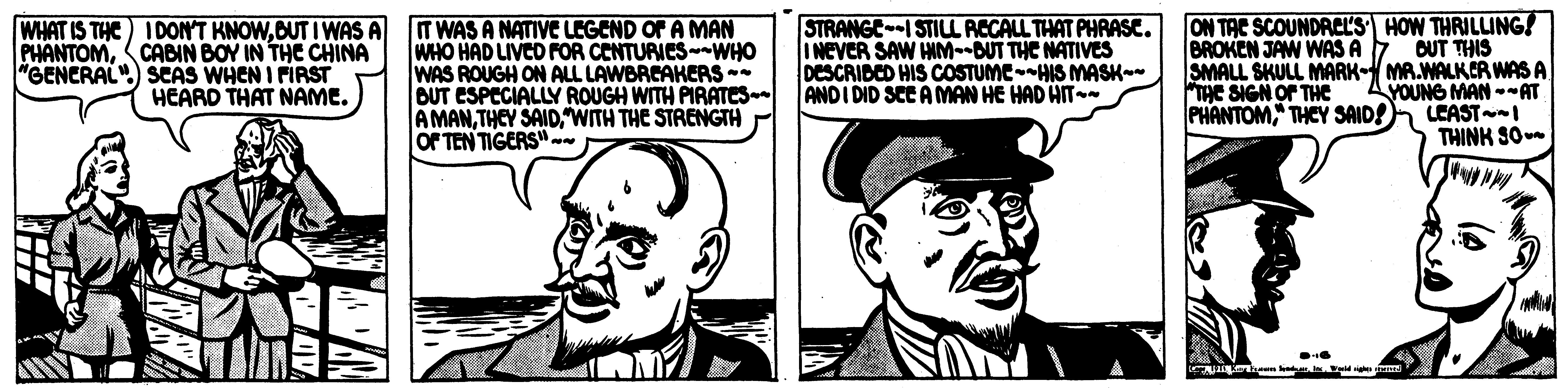 The Phantom Comic Strip 1943-09-16 | Comics Kingdom