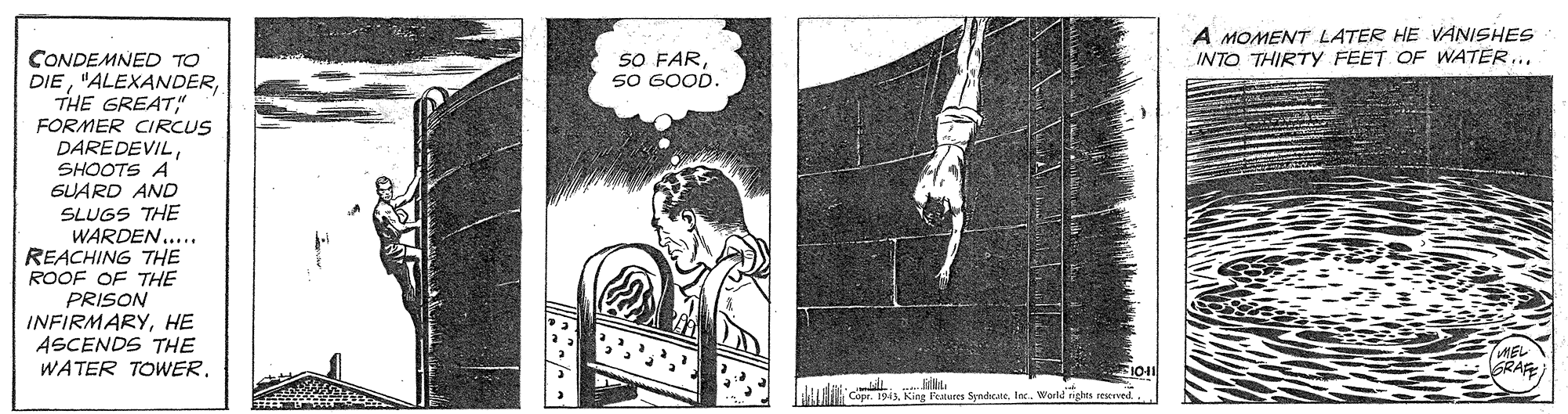 Secret Agent X-9 Comic Strip 1943-10-11 | Comics Kingdom