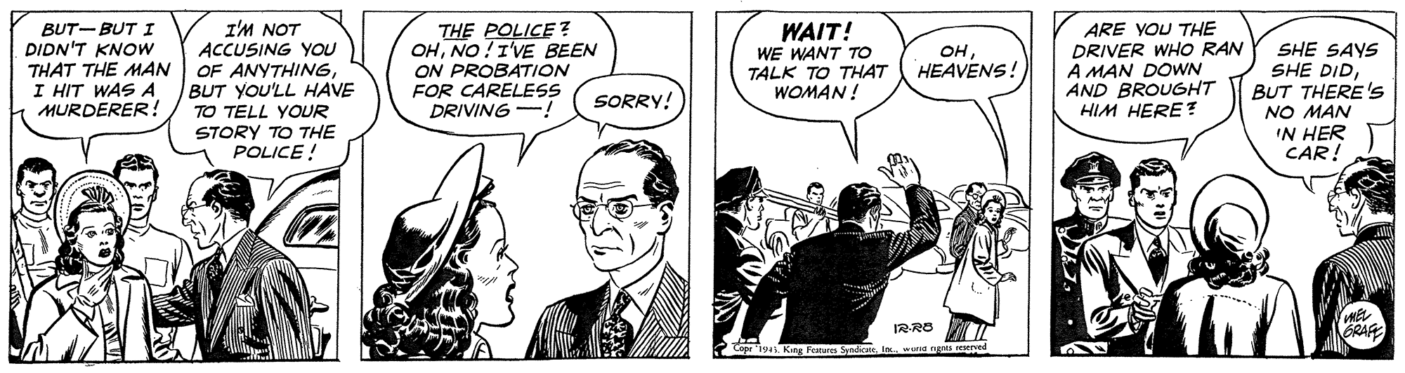 Secret Agent X-9 Comic Strip 1943-12-28 | Comics Kingdom
