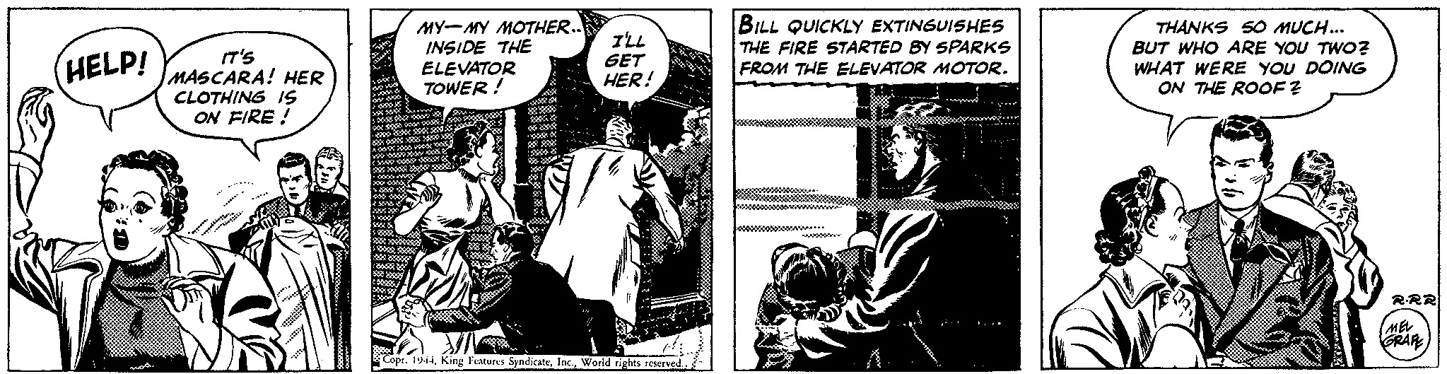 Secret Agent X-9 Comic Strip 1944-02-22 | Comics Kingdom