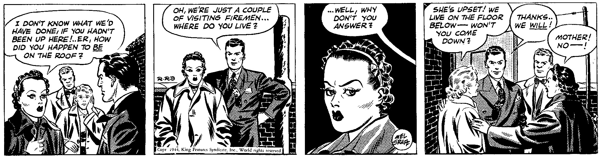 Secret Agent X-9 Comic Strip 1944-02-23 | Comics Kingdom