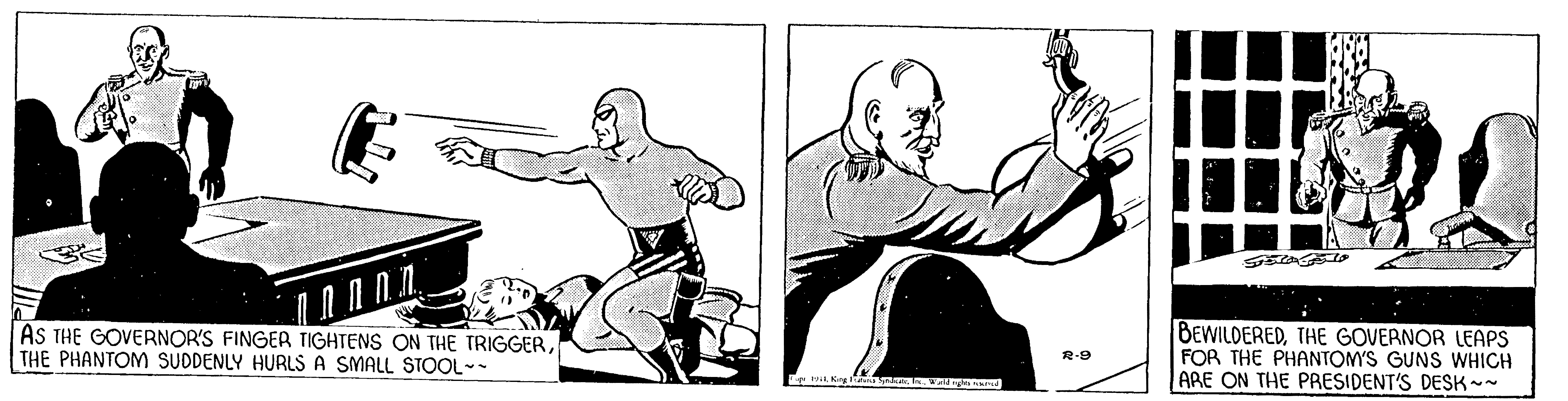 The Phantom Comic Strip 1944-02-09 | Comics Kingdom