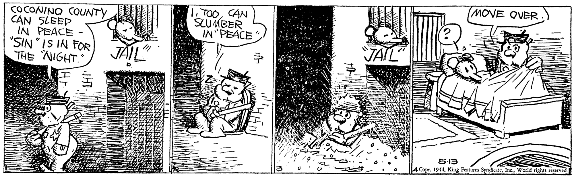 Krazy Kat Comic Strip 1944-05-13 | Comics Kingdom