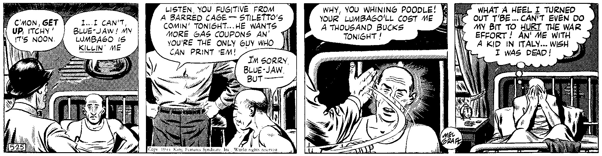Secret Agent X-9 Comic Strip 1944-05-25 | Comics Kingdom