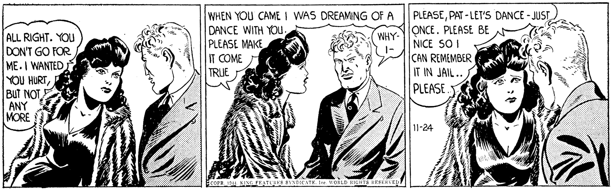 Radio Patrol Comic Strip 1944-11-24 | Comics Kingdom