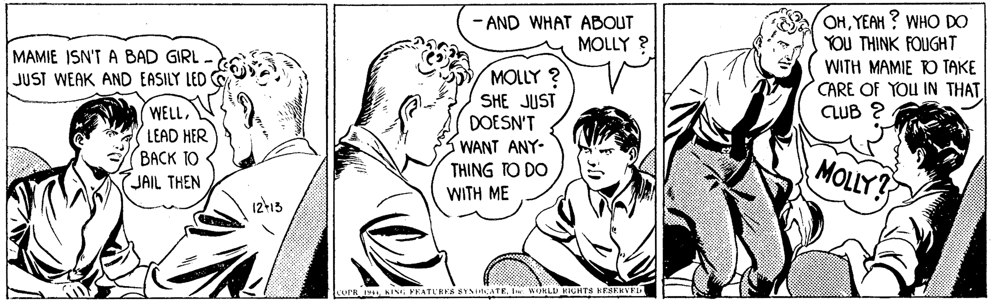 Radio Patrol Comic Strip 1944-12-13 | Comics Kingdom