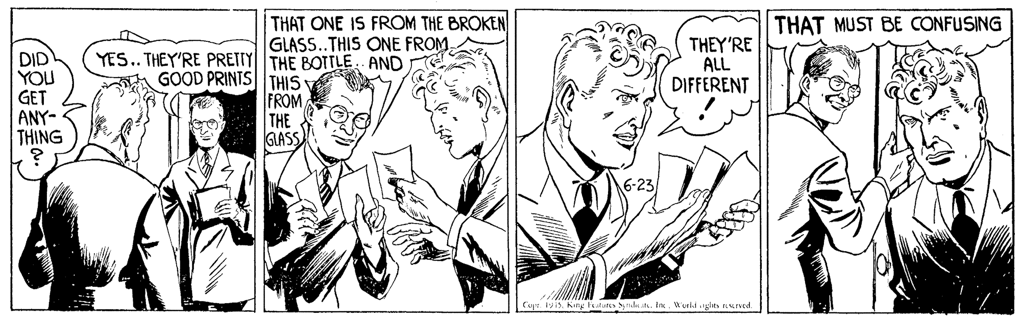 Radio Patrol Comic Strip 1945-06-23 | Comics Kingdom
