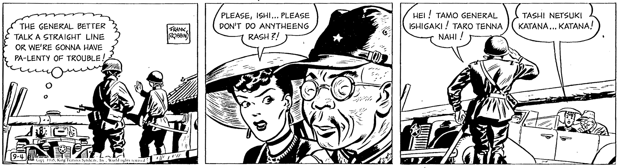 Johnny Hazard Comic Strip 1945-09-04 | Comics Kingdom