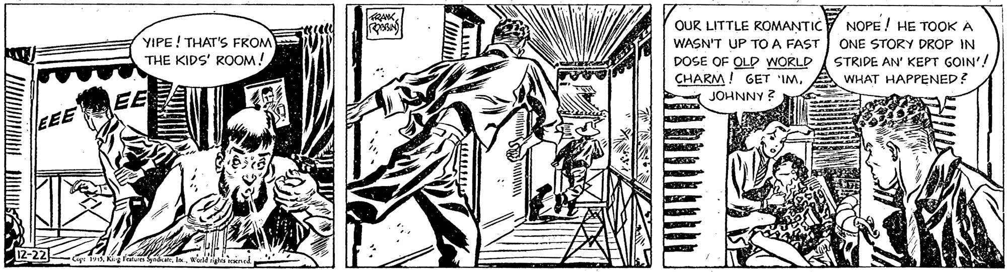 Johnny Hazard Comic Strip 1945-12-22 | Comics Kingdom