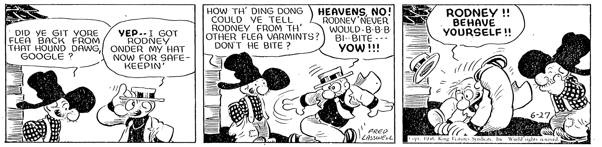 Barney Google And Snuffy Smith Comic Strip 1946-06-27 | Comics Kingdom
