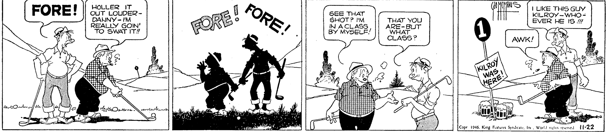 Bringing Up Father Comic Strip 1946-11-22 | Comics Kingdom